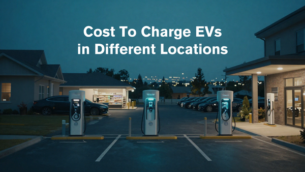 Cost To Charge EVs in Different Locations | EV Charging Calculator