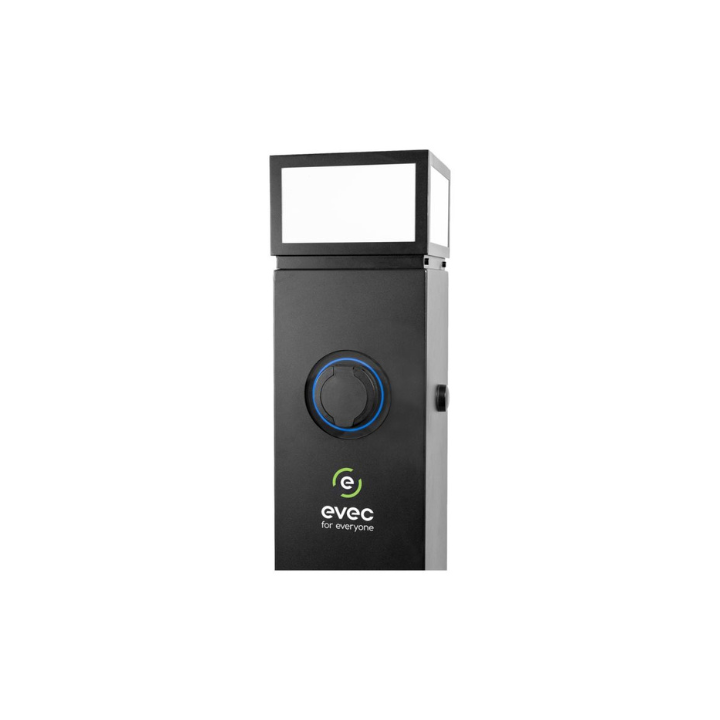 EVEC PEDESTAL: SOCKET | 22kW | 3-PHASE