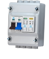 WCED 4 MODULE ENCLOSURE: MAIN SWITCH | SURGE PROTECTION