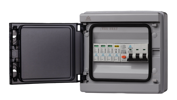 WCED 3-PHASE | 40A | A TYPE RCBO C CURVE | SPD | IP65