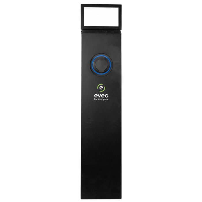 EVEC PEDESTAL: SOCKET | 22kW | 3-PHASE – voltaev.co.uk