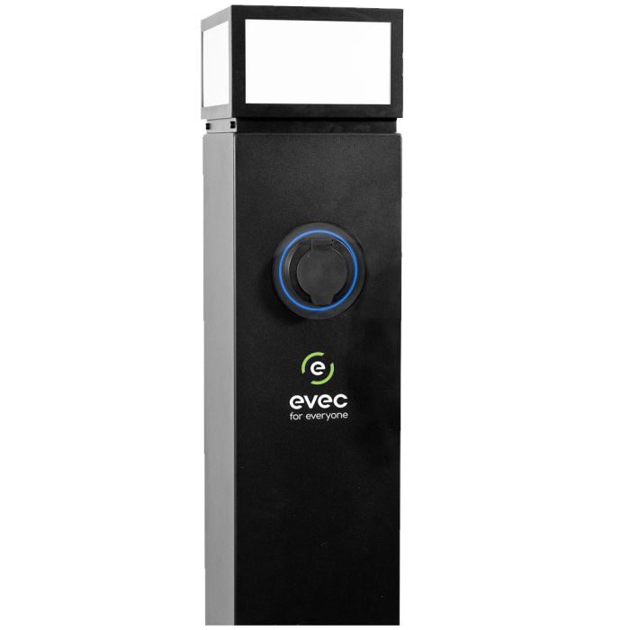 EVEC PEDESTAL: SOCKET | 22kW | 3-PHASE – voltaev.co.uk