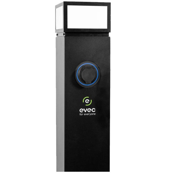 EVEC PEDESTAL: SOCKET | 22kW | 3-PHASE – voltaev.co.uk