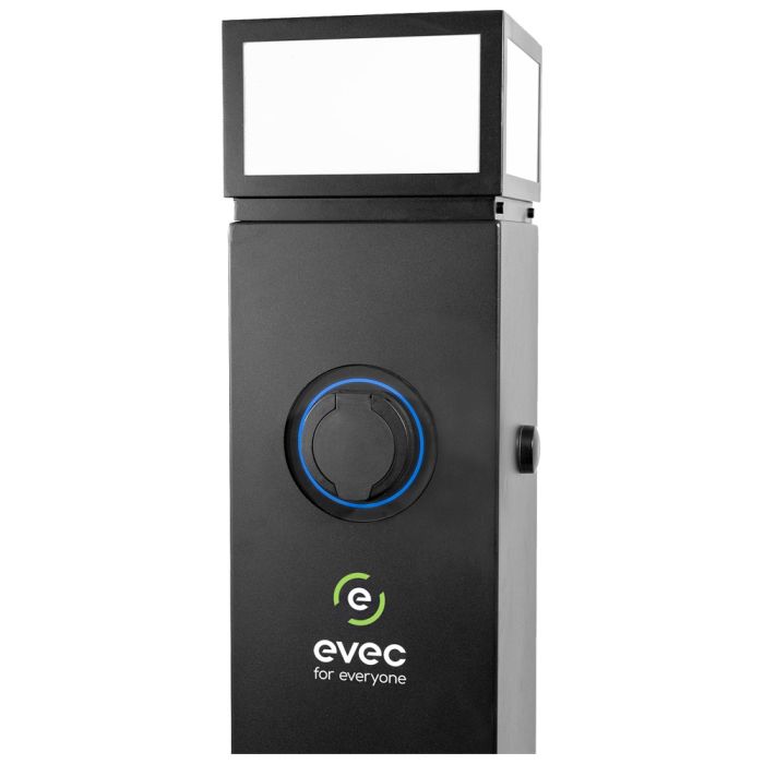 EVEC PEDESTAL: SOCKET | 22kW | 3-PHASE – voltaev.co.uk