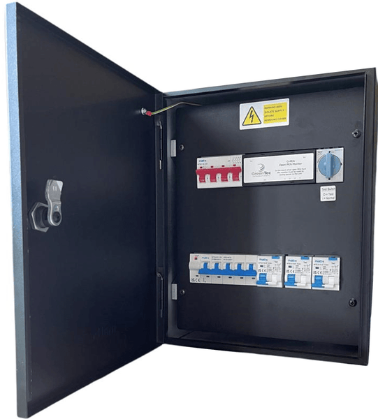 MATT:E AUTOMATIC RESET CONNECTION UNIT: 3x 32A TPN TYPE A RCBO