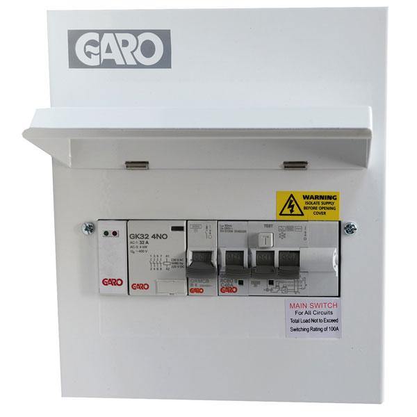 GARO MCU 40AMP TYPE B RCBO & PME FAULT DETECTION